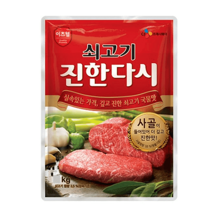 [차별화상회] CJ 쇠고기 진한다시 1kg/EA