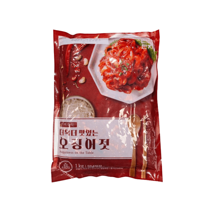 [차별화상회] 반찬단지 오징어젓 1kg/EA