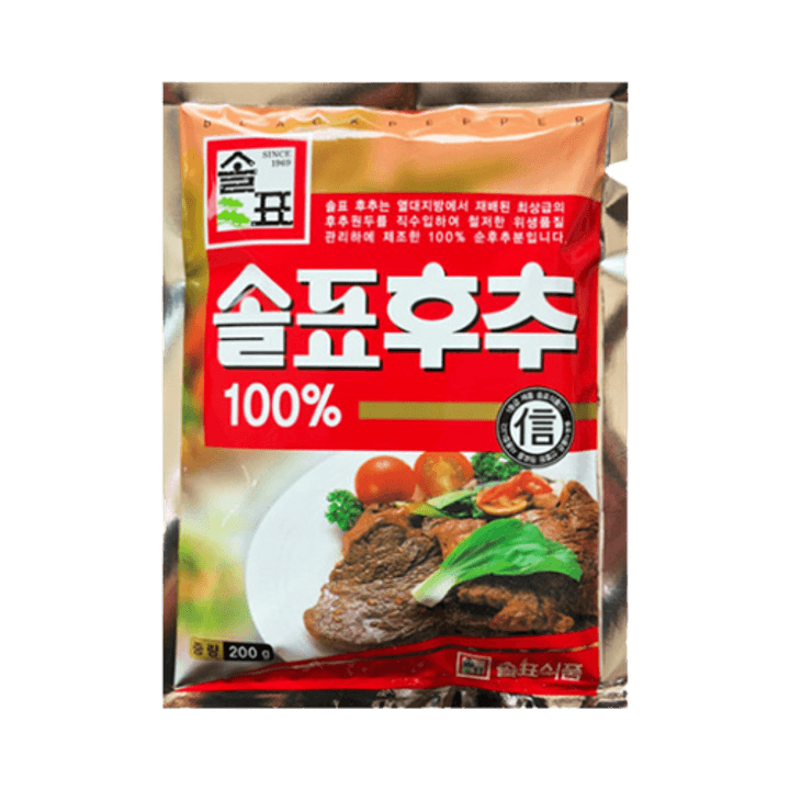 [차별화상회] 솔표 순 후추가루 200g/EA