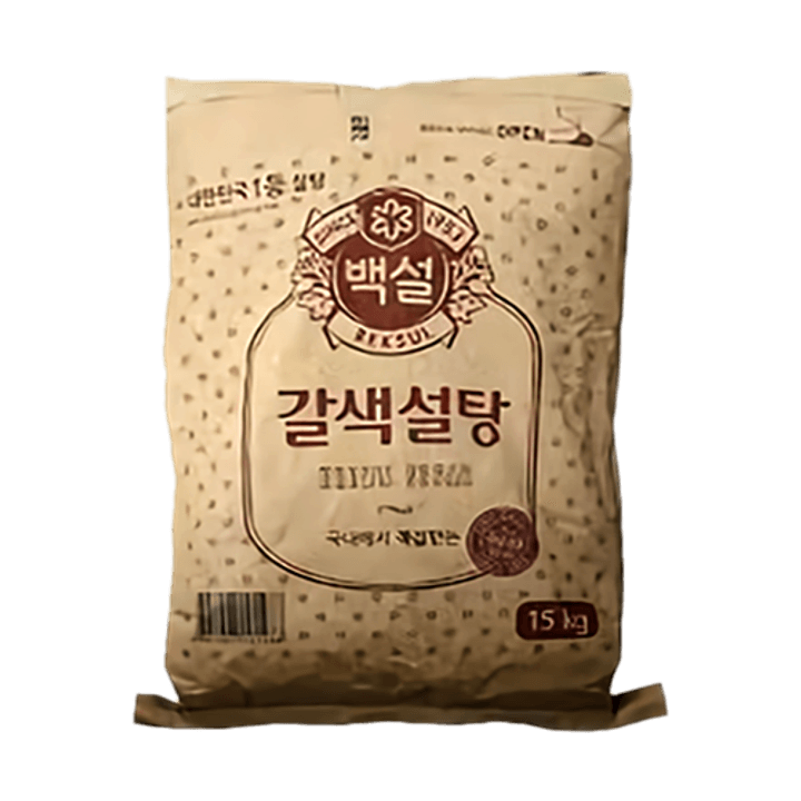 [차별화상회] 백설 갈색설탕 15kg/EA