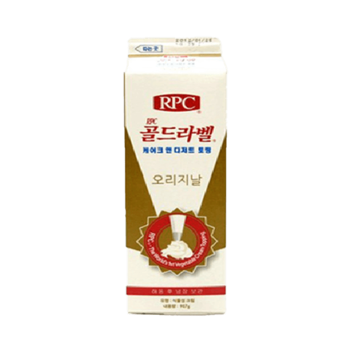 [차별화상회] RPC 냉동 골드라벨 캐이크 앤 디저트 토핑 오리지날 907g/EA